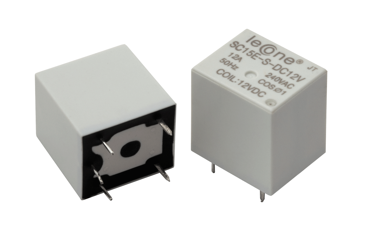 Leone Relay SC15-S-DC12V, 15A (Pack of 5pcs) - Divye Electronics Solutions
